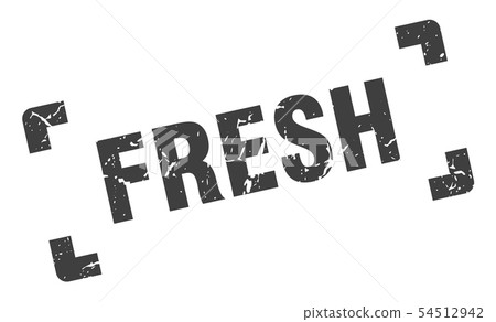 fresh stamp. fresh square grunge sign. fresh - Stock Illustration ...