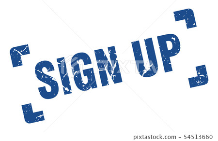 sign up stamp. sign up square grunge sign. sign up - Stock Illustration ...