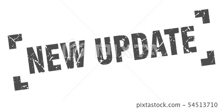 new update stamp. new update square grunge sign. - Stock Illustration ...