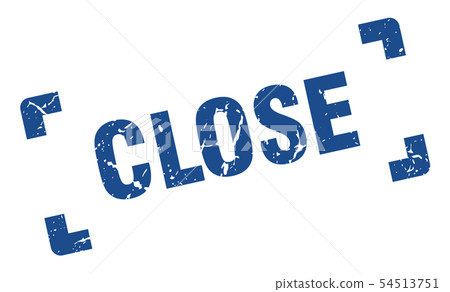 close stamp. close square grunge sign. close - Stock Illustration ...