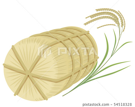 Rice straw - Stock Illustration [54518328] - PIXTA