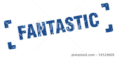 fantastic stamp. fantastic square grunge sign. - Stock Illustration ...