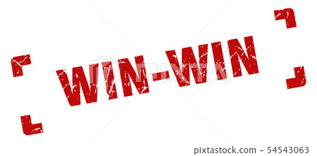 win-win stamp. win-win square grunge sign. win-win - Stock Illustration ...