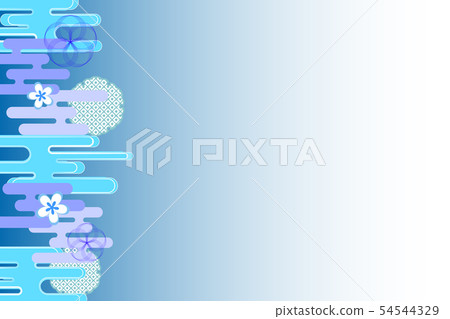 Summer Japanese pattern - Stock Illustration [54544329] - PIXTA