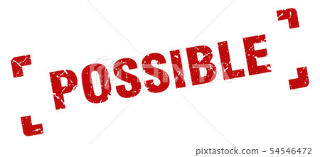 possible stamp. possible square grunge sign. - Stock Illustration ...