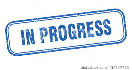 in progress - Stock Illustration [54547703] - PIXTA