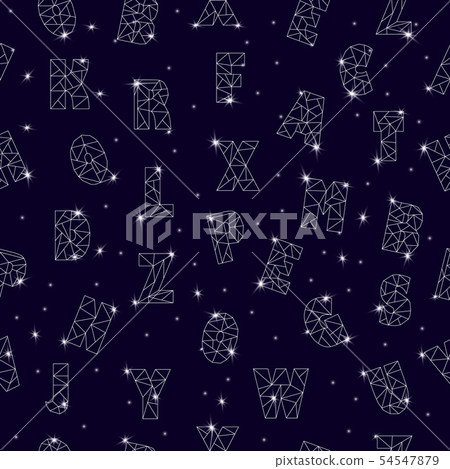 Alphabet ABC seamless pattern alphabetical font... - Stock Illustration ...