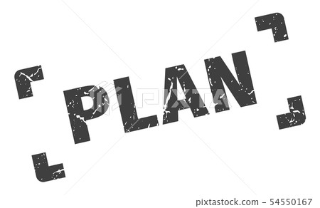plan stamp. plan square grunge sign. plan - Stock Illustration ...
