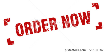 order now stamp. order now square grunge sign. - Stock Illustration ...