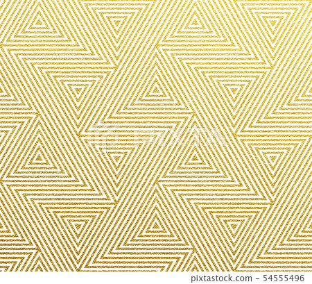 Abstract geometric gold vector pattern background - Stock Illustration [54555496] - PIXTA