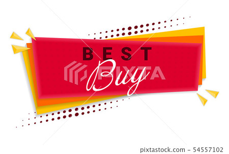 Red Vector Illustration Sign Best Buy.... - Stock Illustration ...