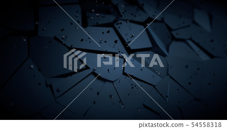 Abstract background with broken elements.... - Stock Illustration ...
