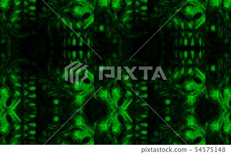 Scary zombie face pattern on black background. - Stock Illustration ...