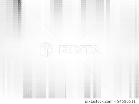 Grey tech geometric abstract background - Stock Illustration [54586511 ...