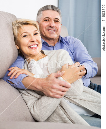 married couple understand and love each other... - Stock Photo ...