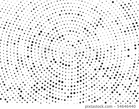 Radiating from the center dotted rays, lines - Stock Illustration ...