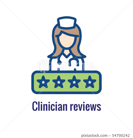 Patient Satisfaction Icon with patient experience - Stock Illustration ...