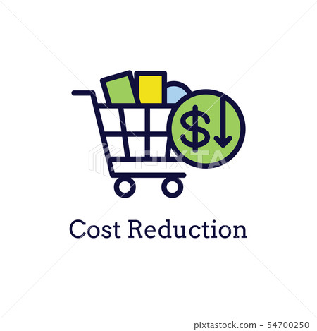 Competitive Pricing Icon Showing an aspect of - Stock Illustration ...