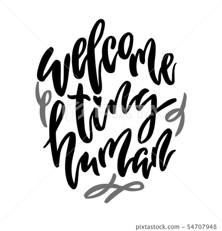 Baby nursery handwritten lettering - Stock Illustration [54707948] - PIXTA