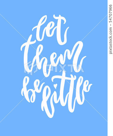 Baby nursery handwritten lettering - Stock Illustration [54707966] - PIXTA
