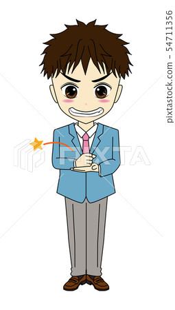 Strike a hand - Stock Illustration [54711356] - PIXTA