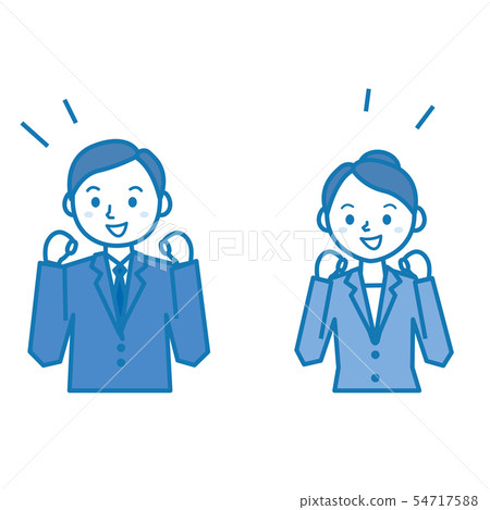 Let's do our best! - Stock Illustration [54717588] - PIXTA