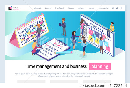 Time Management and Business Planning Calendars - Stock Illustration ...