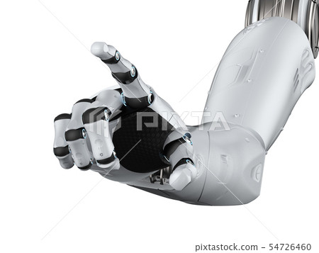 Robot hand point - Stock Illustration [54726460] - PIXTA