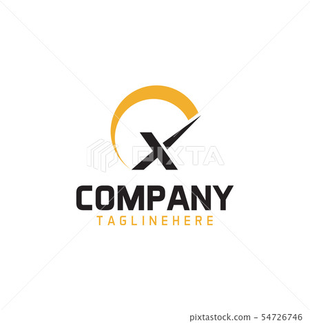 Letter X Tachometer logo - Stock Illustration [54726746] - PIXTA