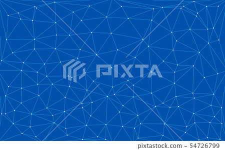 blue technology digital background with triangle - Stock Illustration ...