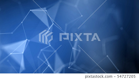 Plexus abstract background. Geometric polygon - Stock Illustration ...
