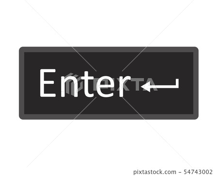 Shift computer key button on white background. - Stock Illustration ...