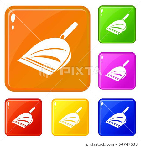 Scoop icons set vector color - Stock Illustration [54747638] - PIXTA