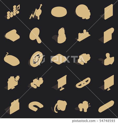 Personnel icons set, simple style-插圖素材 [54748593] - PIXTA圖庫