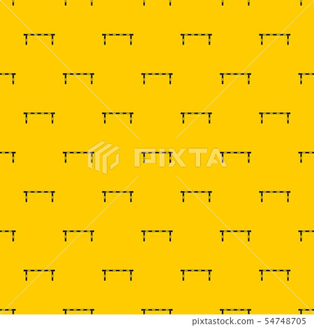 Striped barrier pattern vector - Stock Illustration [54748705] - PIXTA