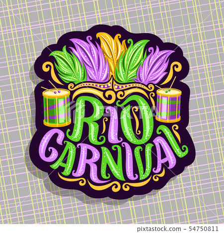 Vector logo for Rio Carnival - Stock Illustration [54750811] - PIXTA