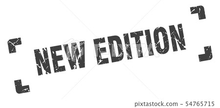 new edition stamp. new edition square grunge sign. - Stock Illustration ...