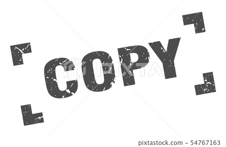 copy stamp. copy square grunge sign. copy - Stock Illustration ...