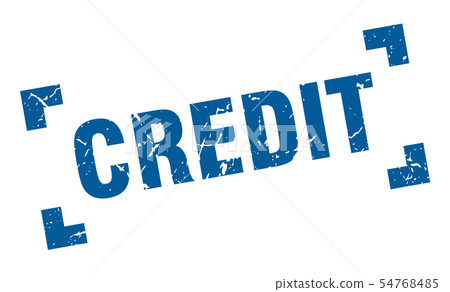 credit stamp. credit square grunge sign. credit - Stock Illustration ...