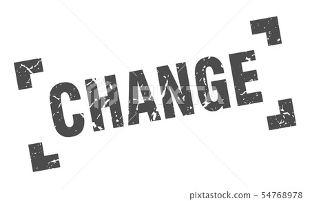 change stamp. change square grunge sign. change - Stock Illustration ...