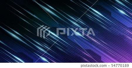 UltraViolet Digital Cyber - Stock Illustration [54770189] - PIXTA