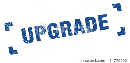 upgrade stamp. upgrade square grunge sign. upgrade - Stock Illustration ...
