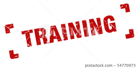 training stamp. training square grunge sign. - Stock Illustration ...