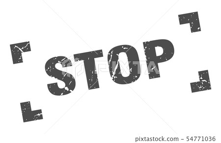 stop stamp. stop square grunge sign. stop - Stock Illustration ...