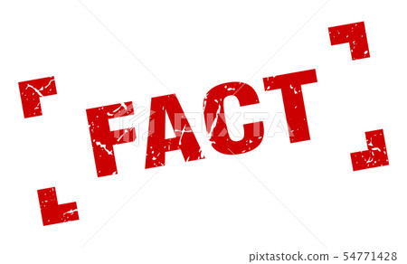 fact stamp. fact square grunge sign. fact - Stock Illustration ...