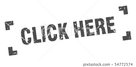 click here stamp. click here square grunge sign. - Stock Illustration ...