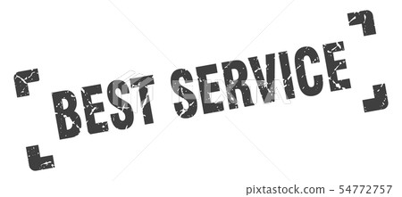 best service stamp. best service square grunge - Stock Illustration ...