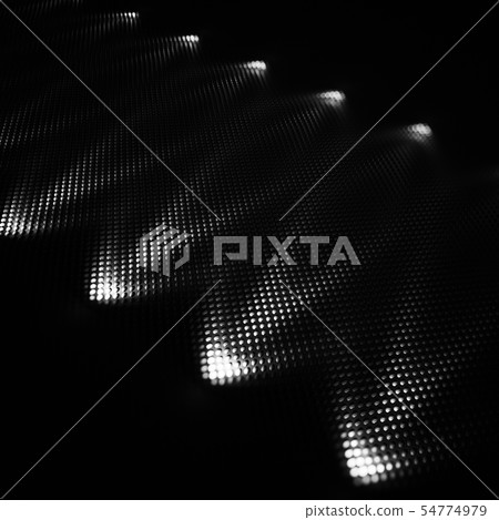 Spot photometric lights. Metal textured surface - Stock Illustration ...