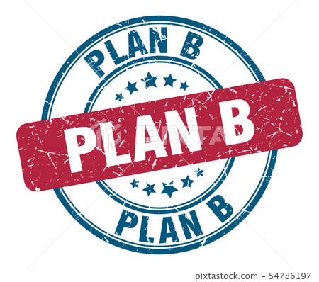 plan b stamp. plan b round grunge sign. plan b - Stock Illustration ...