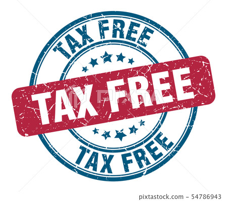 tax free stamp. tax free round grunge sign. tax - Stock Illustration ...